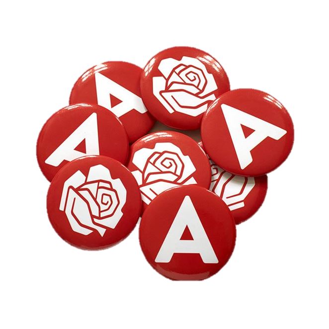 Badges, 50 stk. pr. pose – Partibutikken